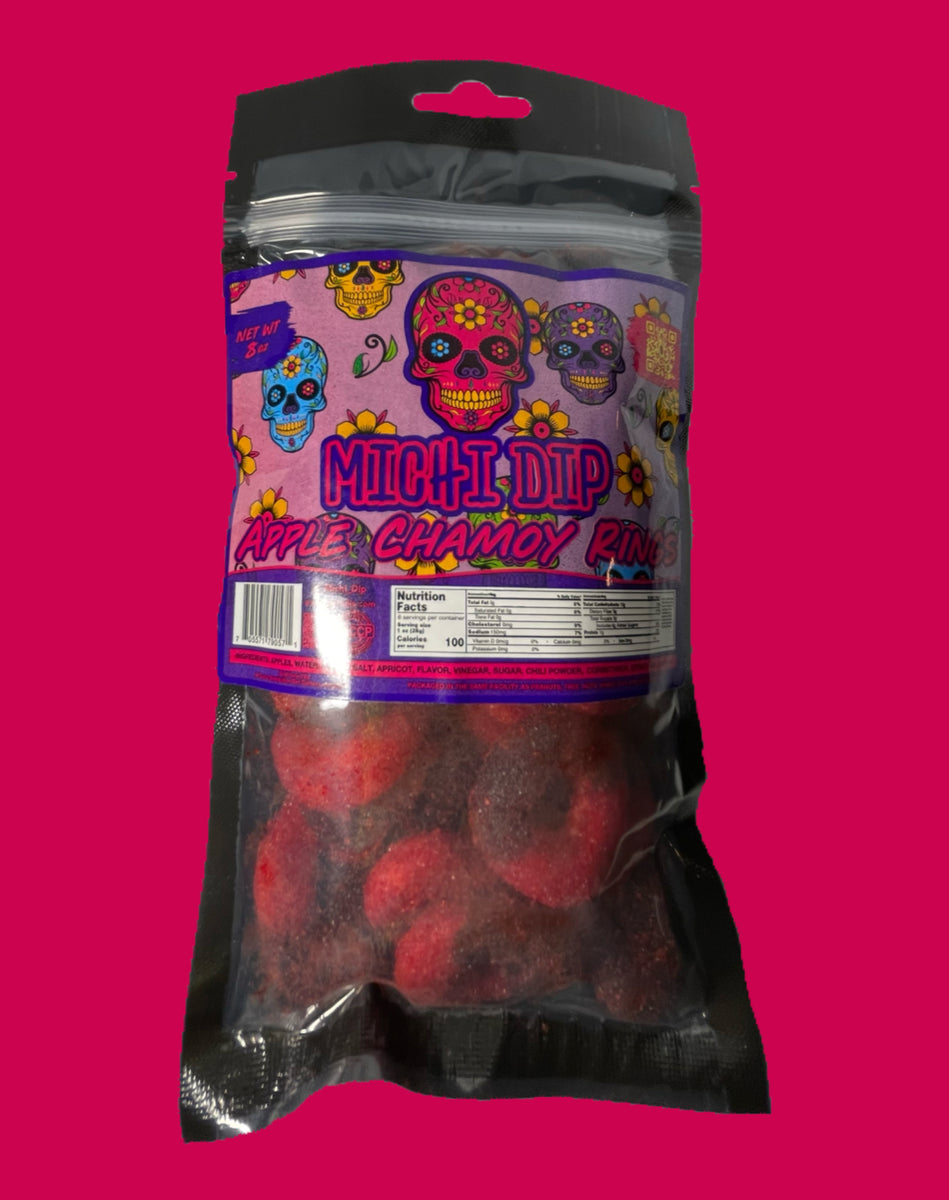 Apple Chamoy Rings | Gummies Online | Nationwide Shipping | Michi Dip