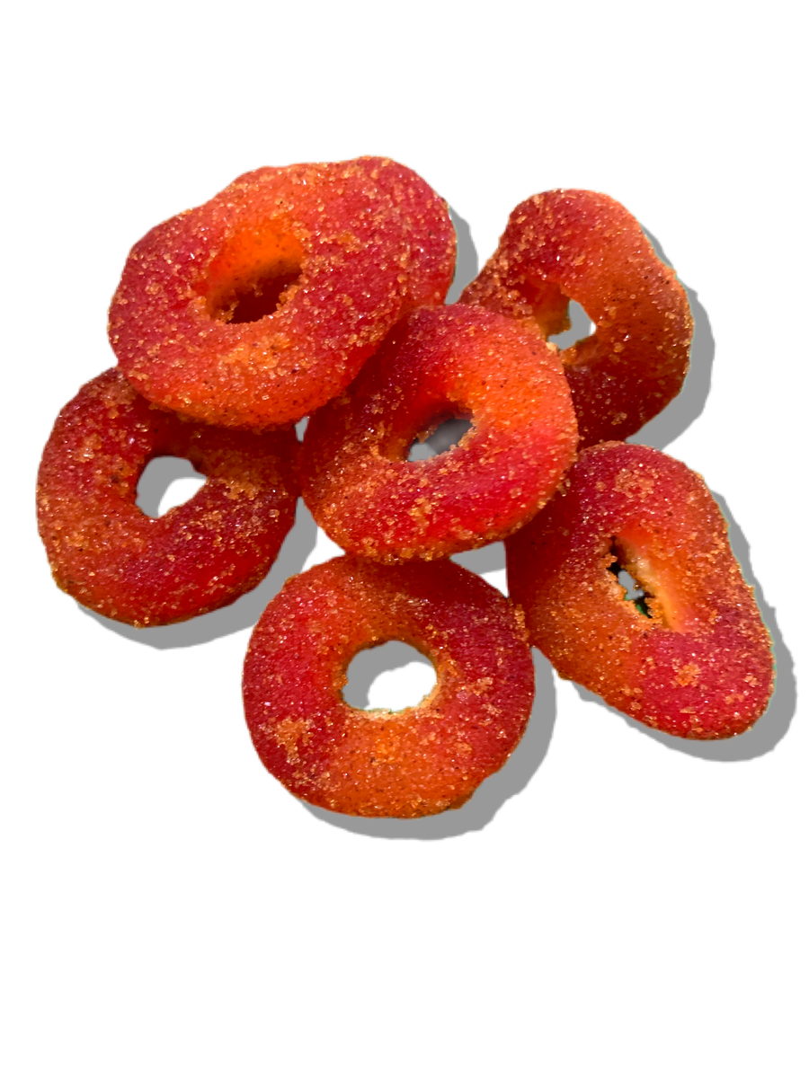 Michi Grande | Peach Chamoy Rings | MichiDip – Michi Dip